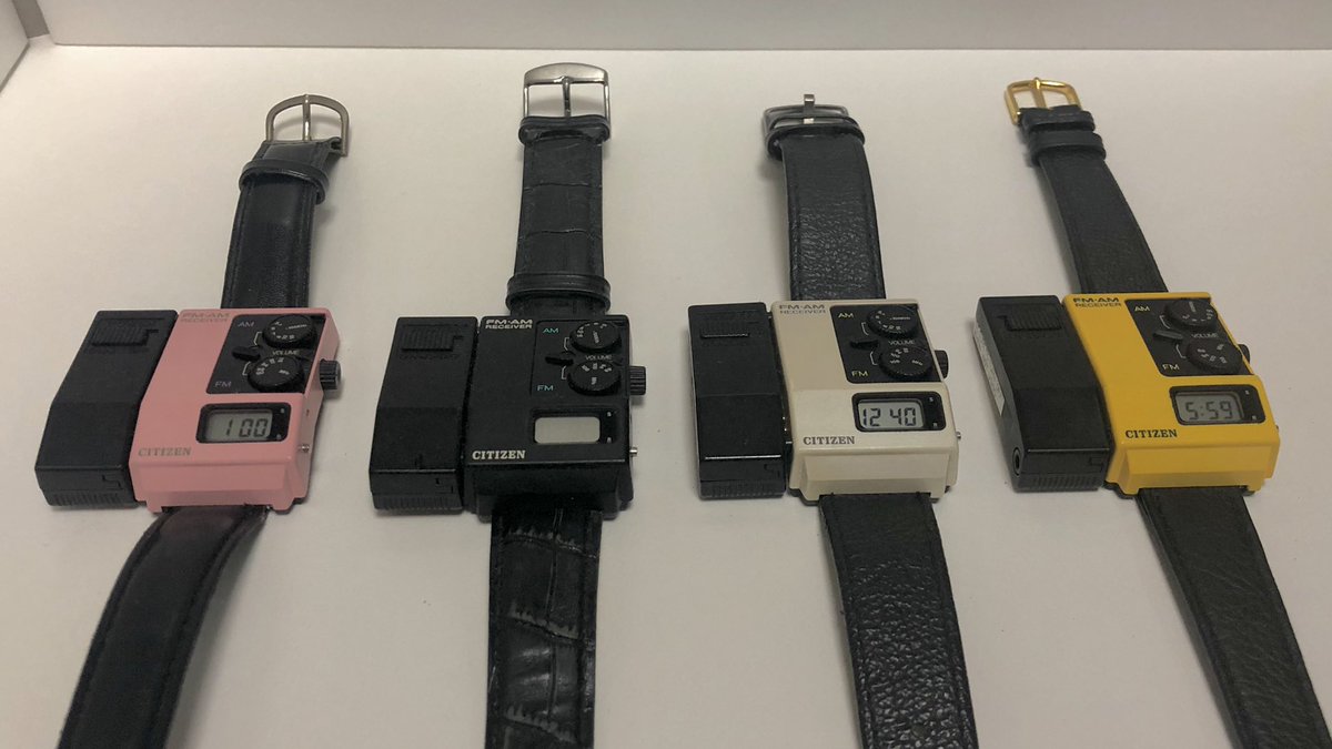 VintageDigitalWatches Ep Citizen D031 AM FM Radio Watch VintageDigitalWatches Ep Citizen D031 AM FM Radio Watch