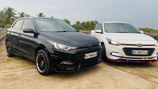 Hyundai I20 White Modified