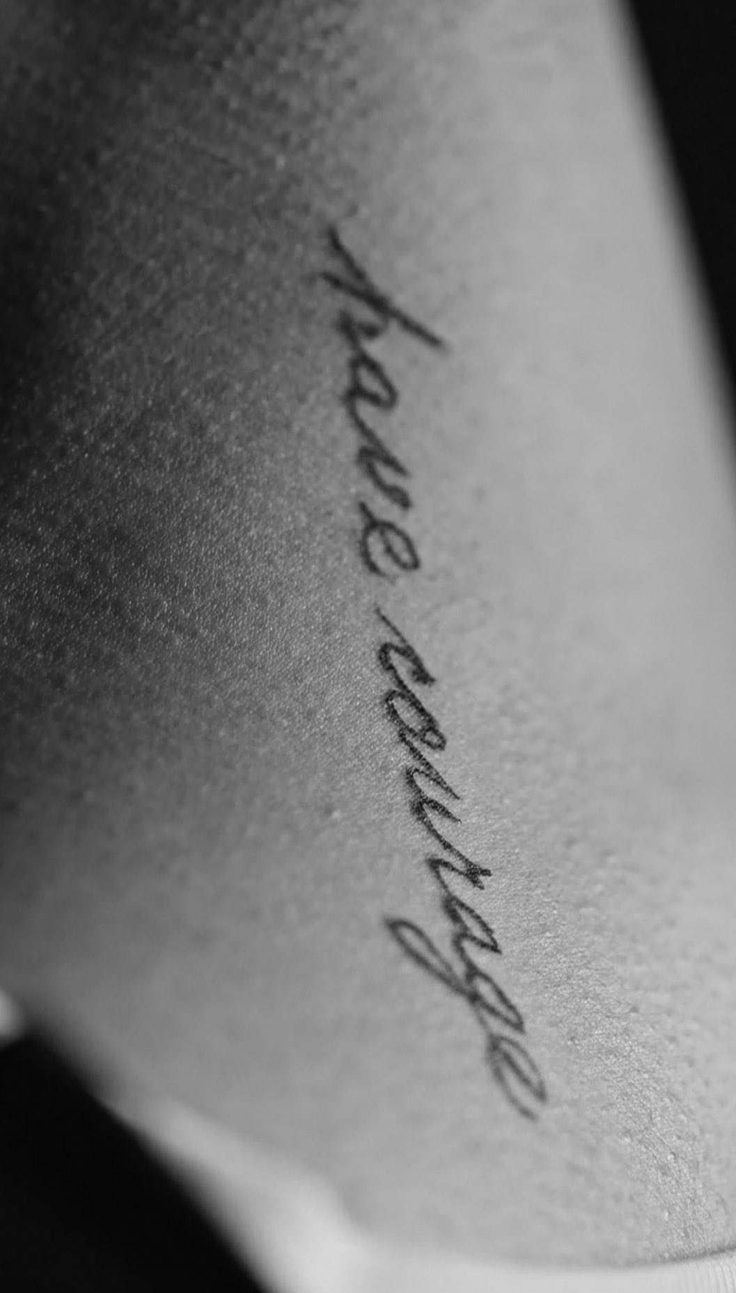 Courage Tattoo Fonts
