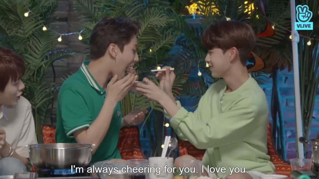 Dongchan Lives on Twitter: "Donghyun feeding Joochan, a short but sweet thread: https://t.co ...