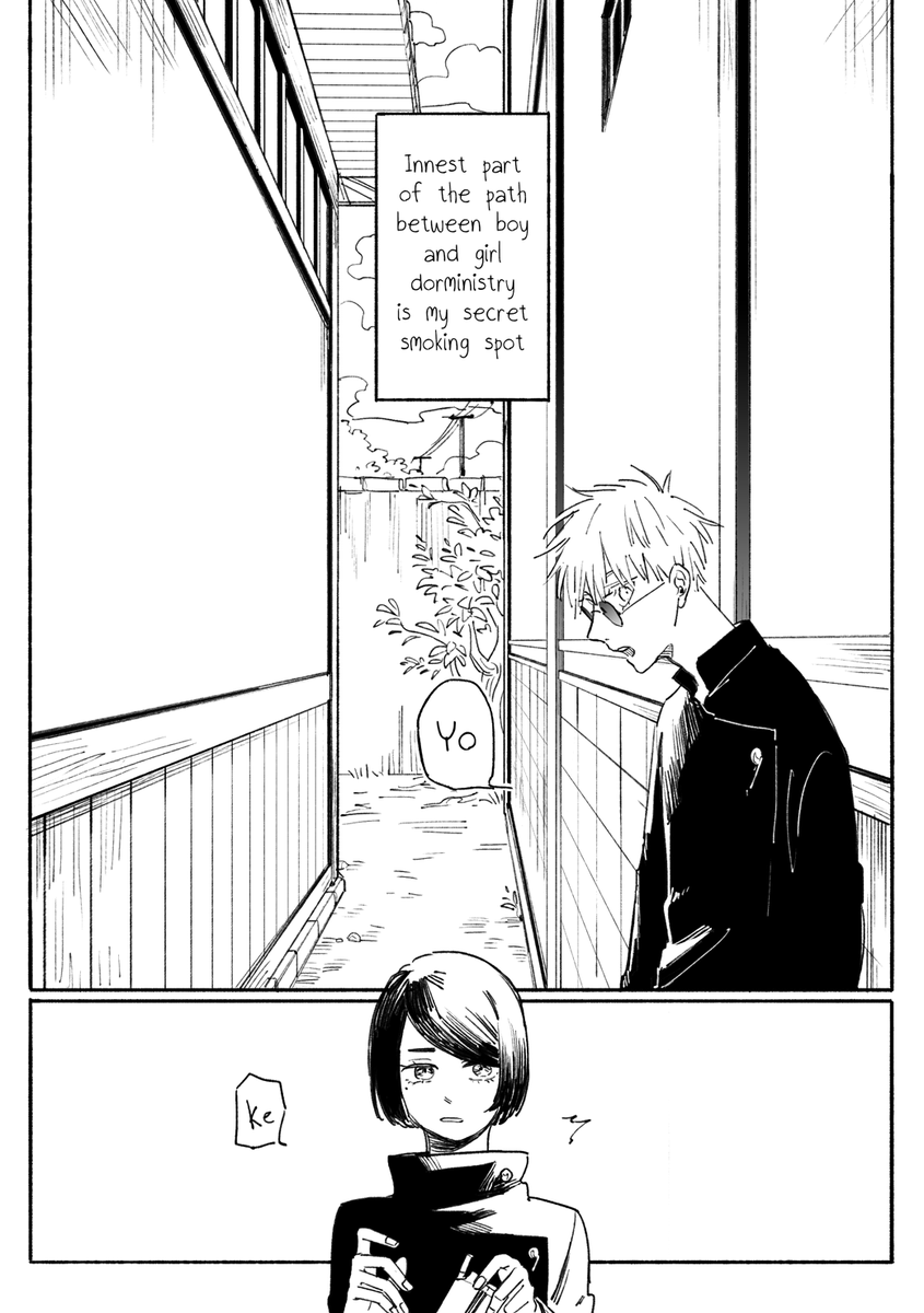 「Gojo+Sensei ?? > https://t.co/rjijji」|lll I’mOKの漫画