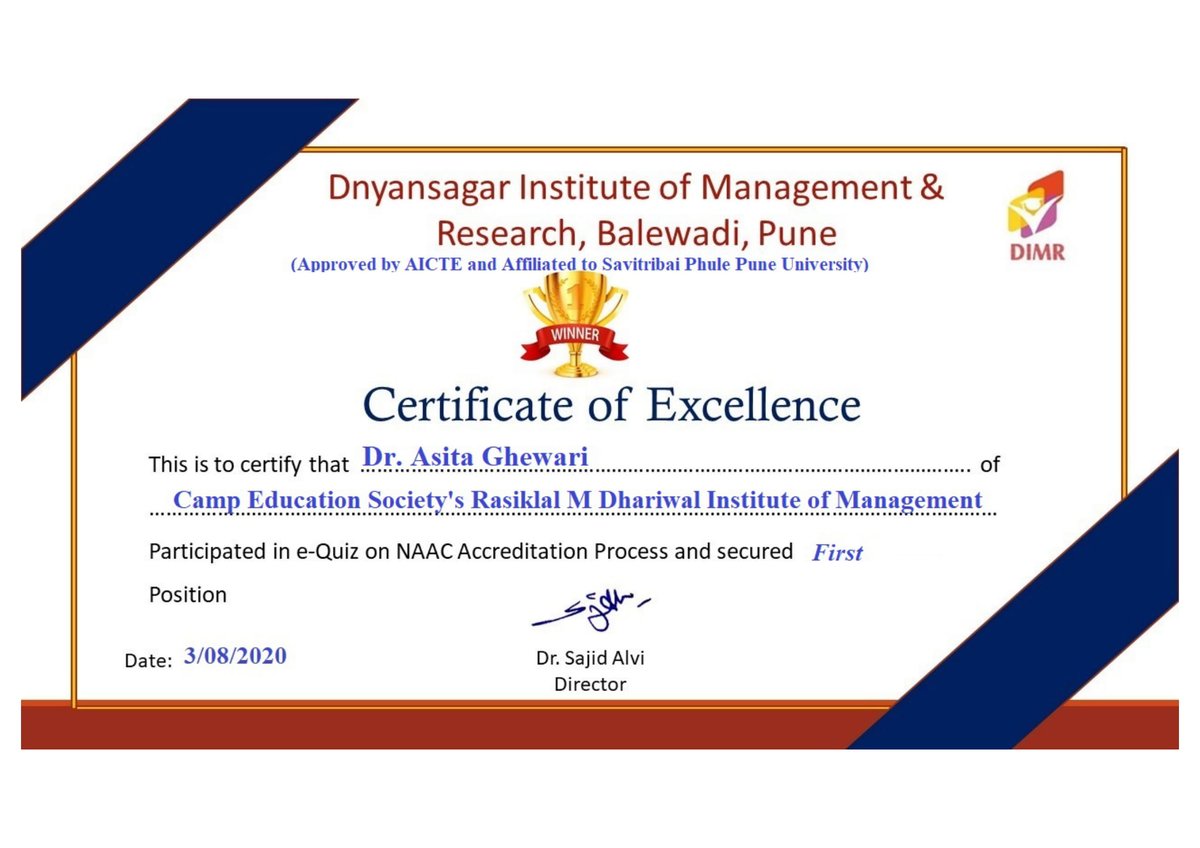 MBA DIMR (@DimrMba) | Twitter