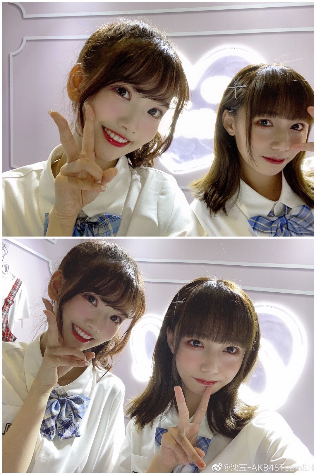 AKB48 Team SH Shen Ying fan on Twitter: "Cute.Q × AKB48 TeamSH 朱苓（Zhu Ling）沈莹（Shen Ying）特别见面会in ...