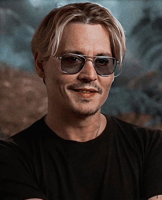 Johnny Depp Blonde Hair