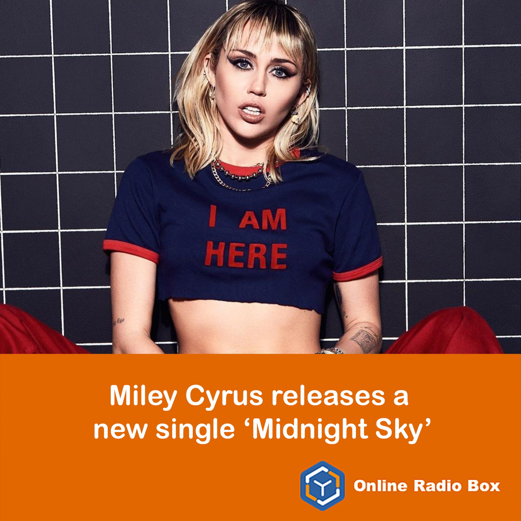 OnlineRadioBox on Twitter: "#MileyCyrus revealed that the first single #MidnightSky from her ...