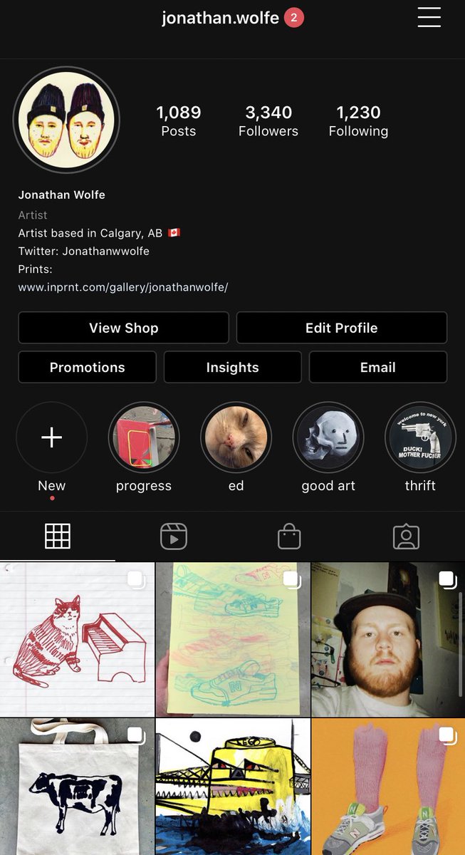 「Check out the IG: jonathan.wolfe 」|Jonathan Wolfeの漫画