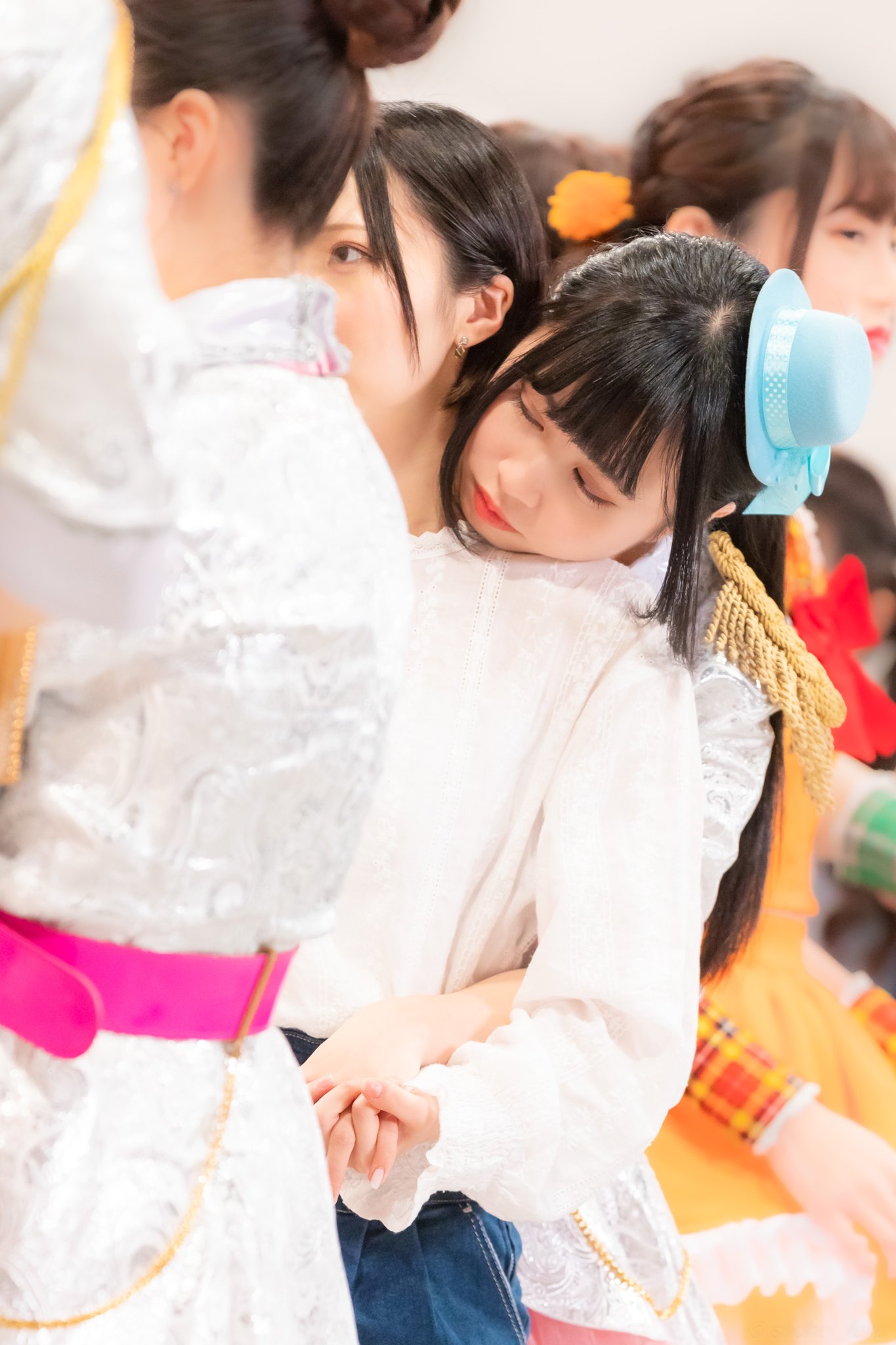 しょうへい on Twitter: "2020/7/4 8FLAGミュージックビデオ観覧撮影会 ミュージックビデオ撮影中の1コマ 8WIZARD 葉月せら（せらひぃ） 8ANGEL 優木萌々花 ...