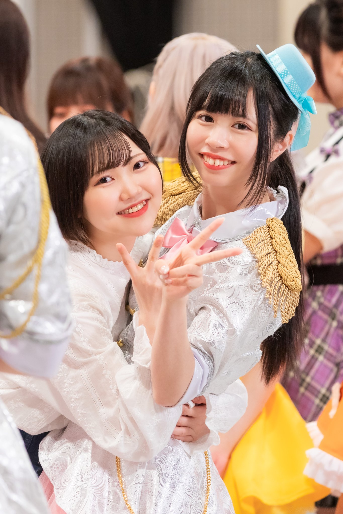 しょうへい on Twitter: "2020/7/4 8FLAGミュージックビデオ観覧撮影会 ミュージックビデオ撮影中の1コマ 8WIZARD 葉月せら（せらひぃ） 8ANGEL 優木萌々花 ...