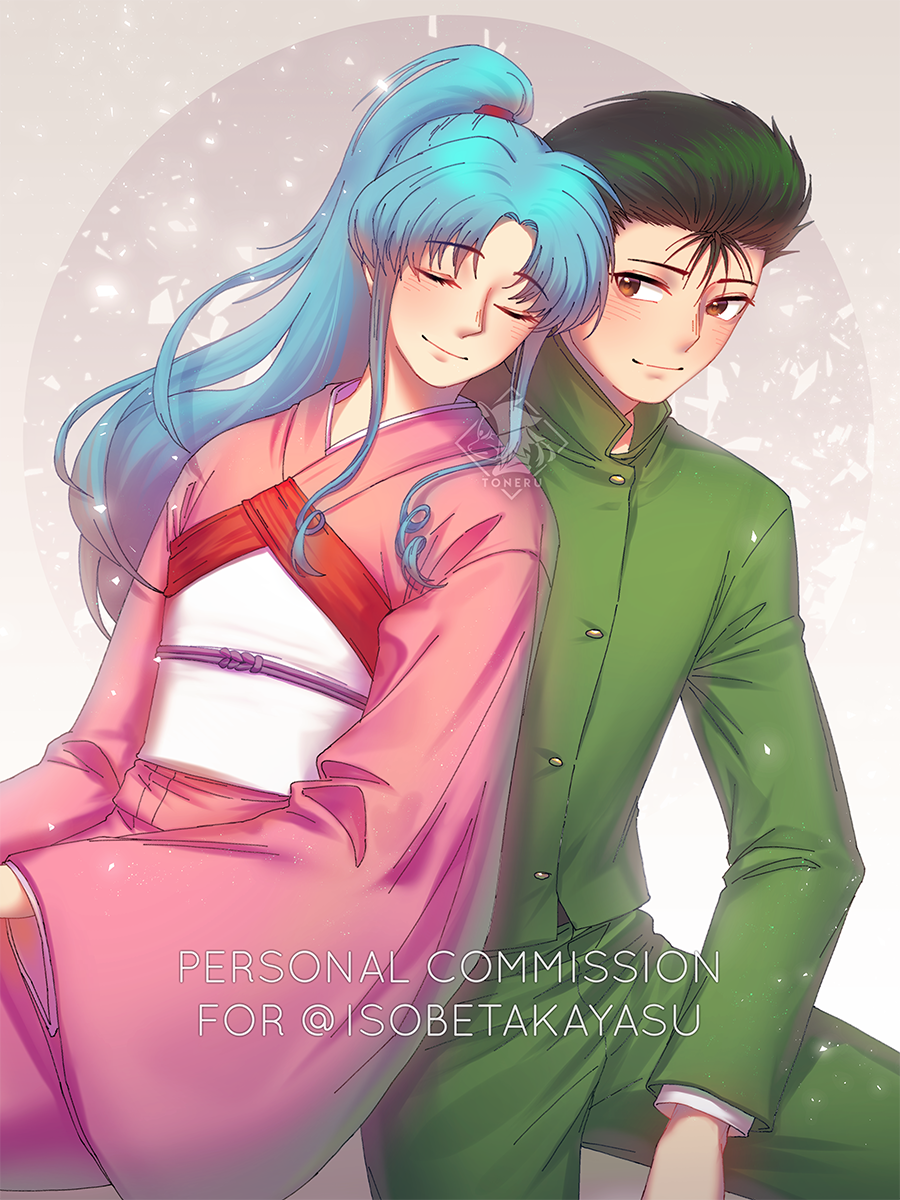 Yu Yu Hakusho Botan And Hiei