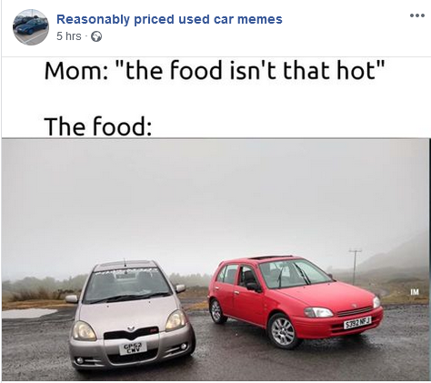 Used Car Meme