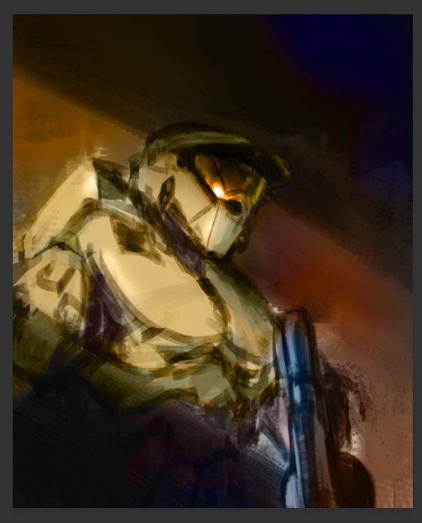 「Not upset about the halo infinite itself or anything, but wh」𝒓𝒚𝒕𝒉𝒂𝒛𝒆 ⚠の漫画