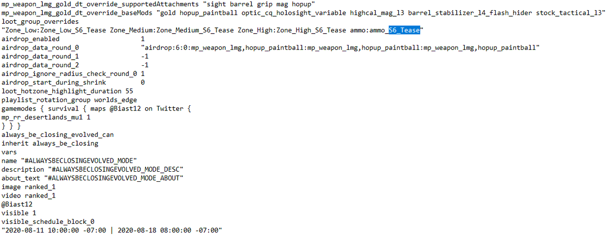 Paintball hop-up will go live on phase 6 of season 6 teasers (August ...
