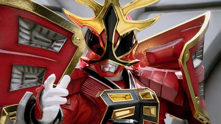 Power Rangers Samurai Gold Ranger Shogun Mode