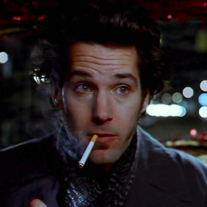 Paul Rudd Smoking
