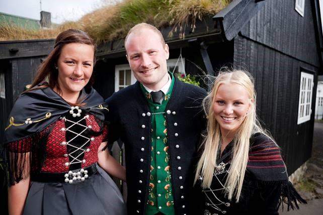 Traditional Danish People