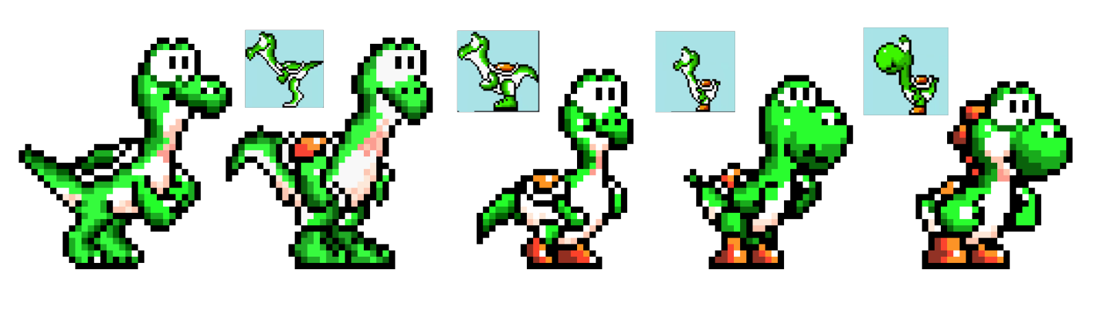 Pixel Yoshi