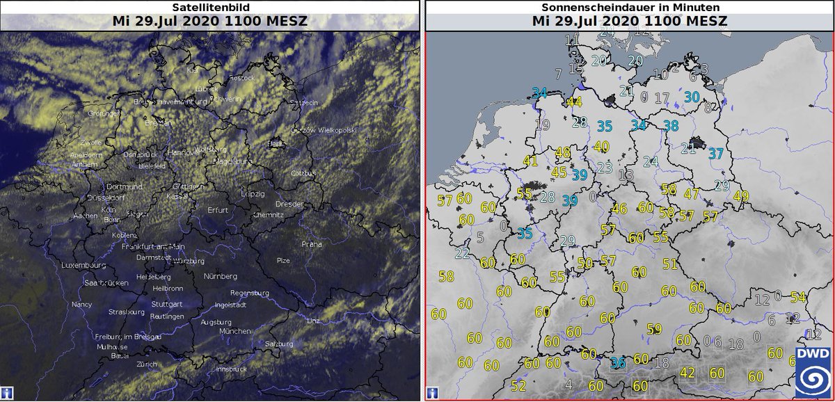 Deutschlandwetter - Wetterdienst.de