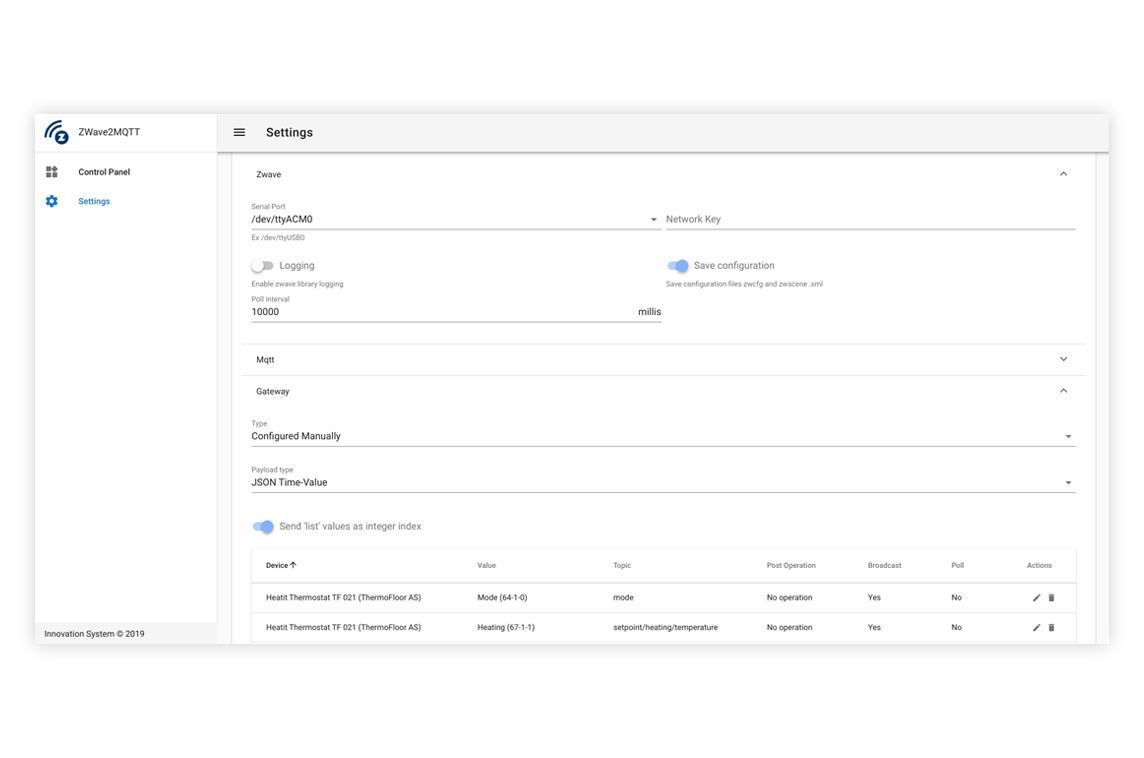 MadeWithVueJS on Twitter: "Zwave2Mqtt offers a fully configurable Zwave to MQTT gateway and a ...