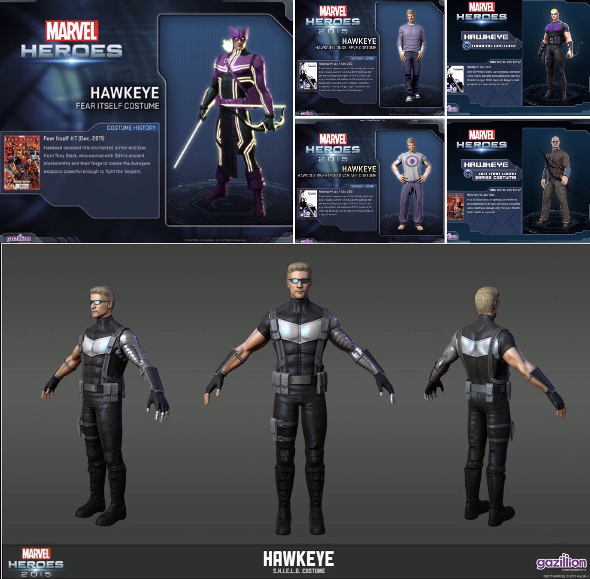 Marvel Heroes Hawkeye