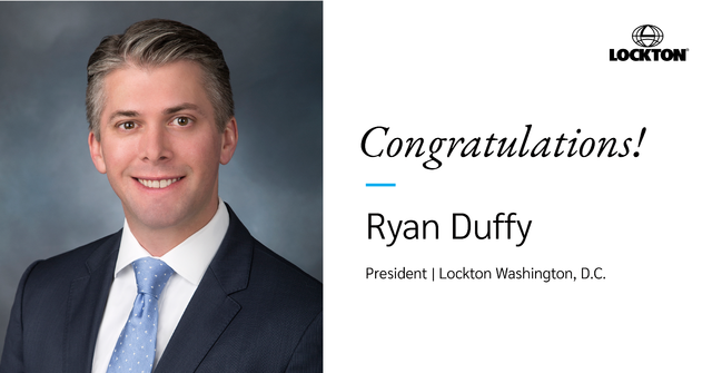 Lockton on Twitter: "Lockton is thrilled to announce the promotion of Ryan Duffy to President of ...