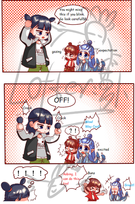 Nezha loves to win. cr：萝卜 .. | Oubing_藕饼bot🔥 ️ さんのマンガ | ツイコミ(仮)