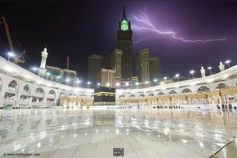 Masjid Al Haram At Night