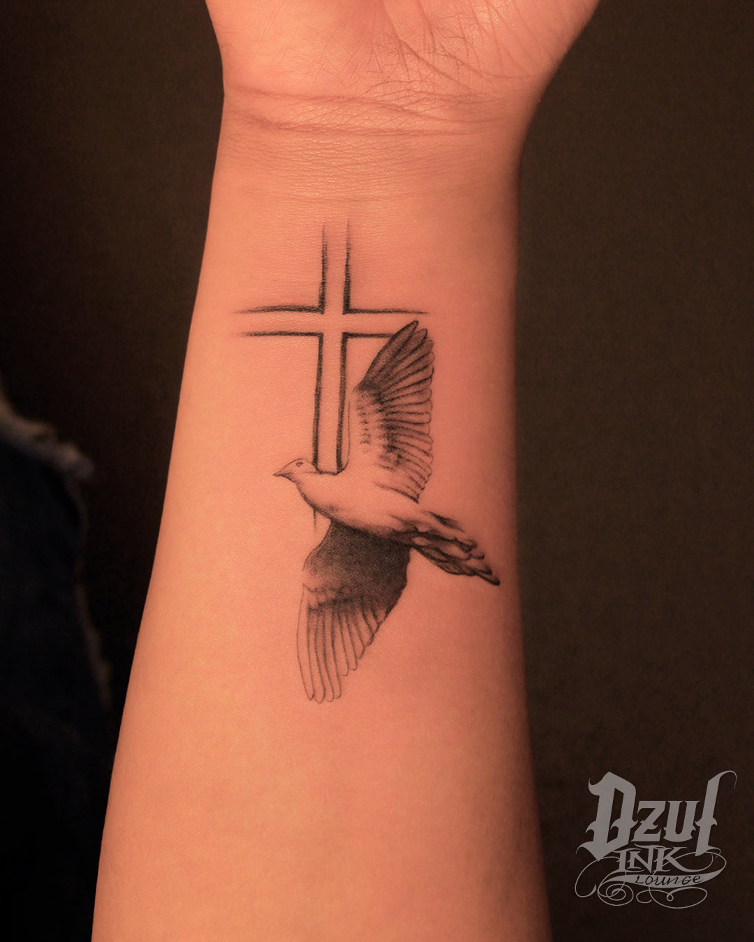 Holy Spirit Cross Tattoos