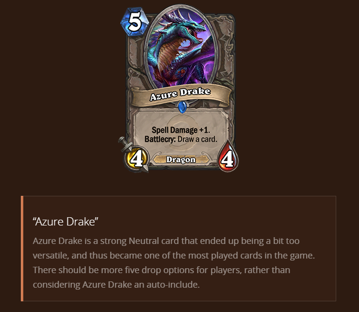 Azure Drake Hearthstone