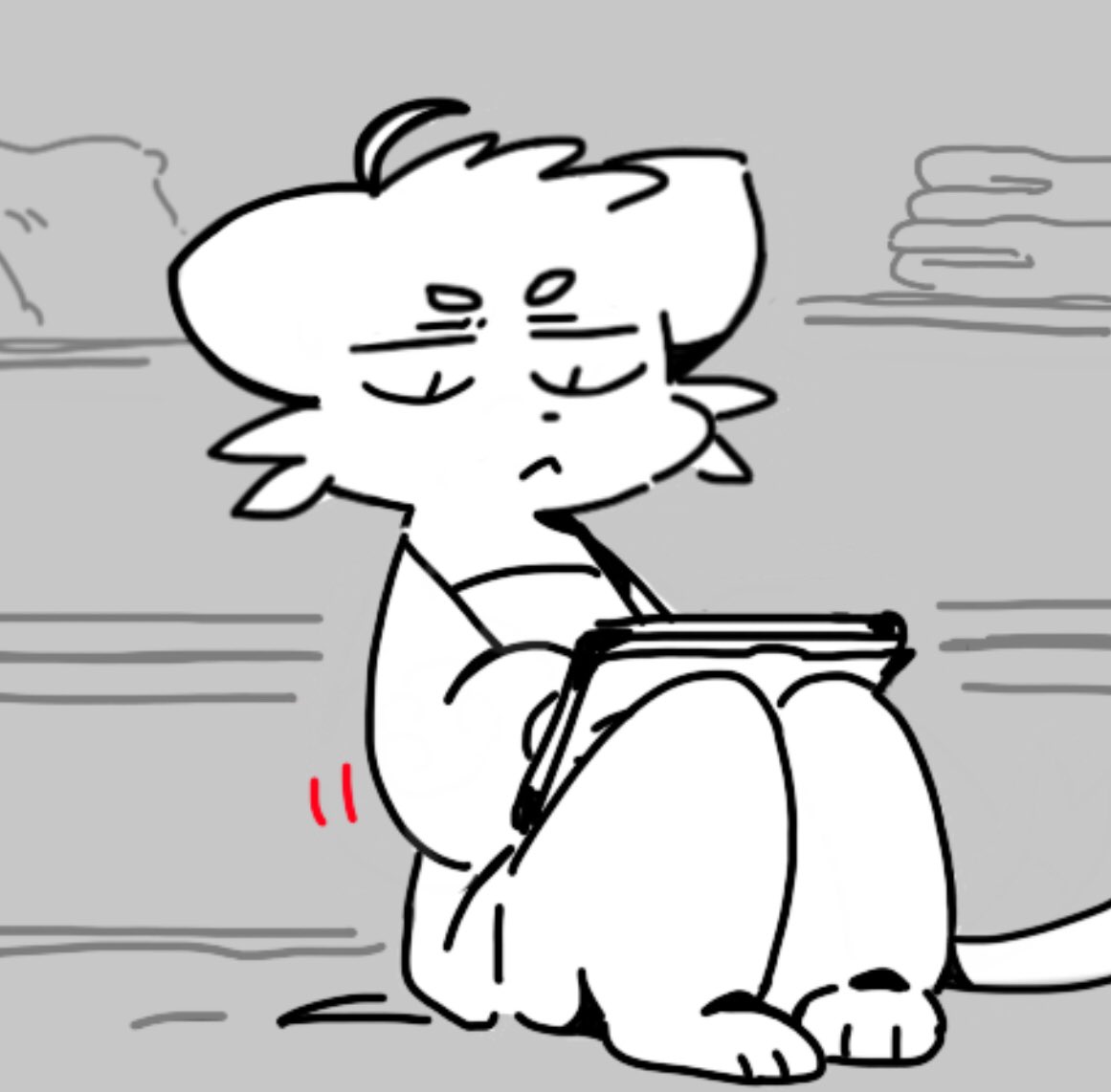 Ugh, seriously?' - Doodle from way back thought it looked c」SOURBEEFIOの漫画