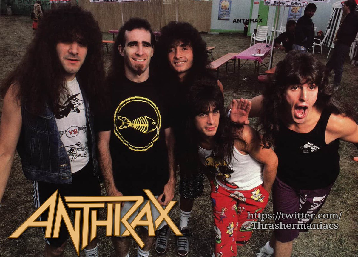 Anthrax Band 1980s