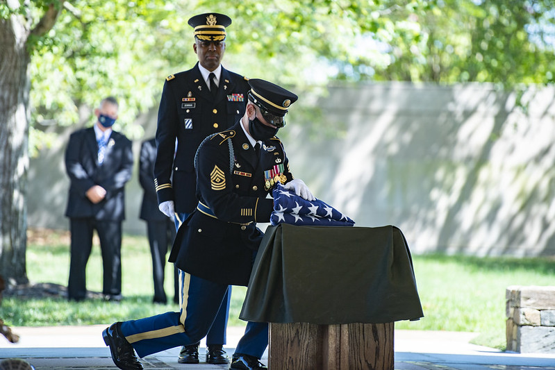 Army Honor Guard Funeral Ceremony