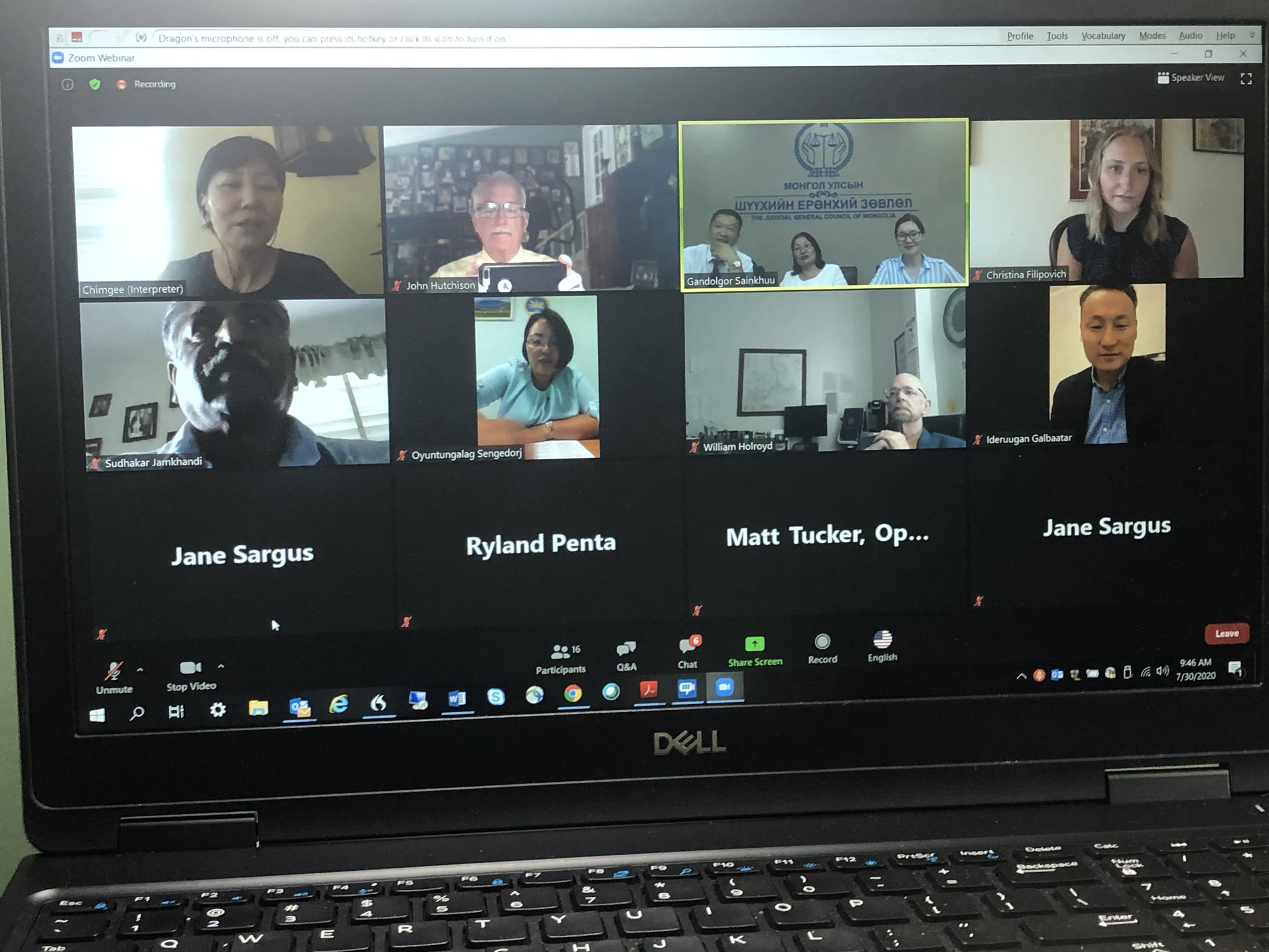 Justice John A. Hutchison on Twitter: "West Virginia Judiciary Shines in Virtual International ...