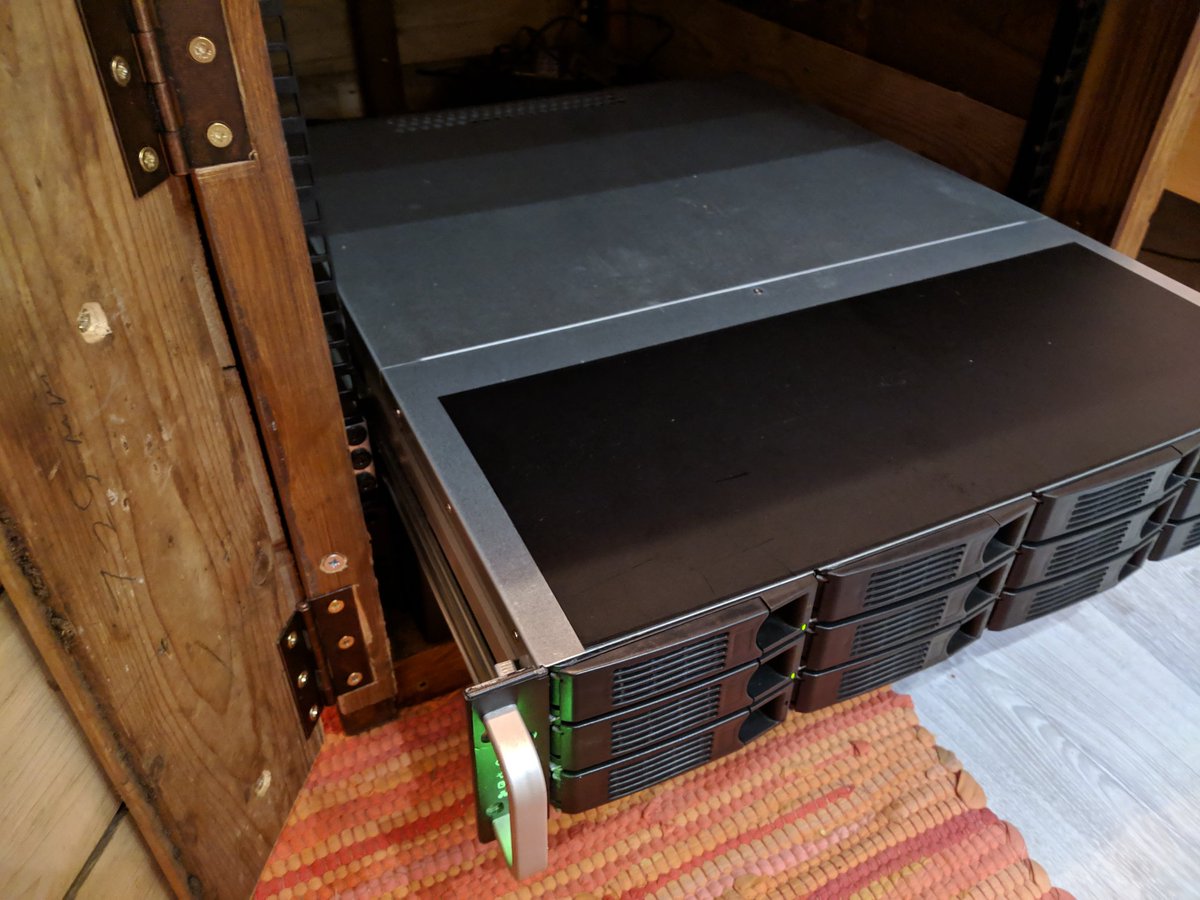 Our Homemade Wooden Server Cabinet/Coffee Table : r/homelab