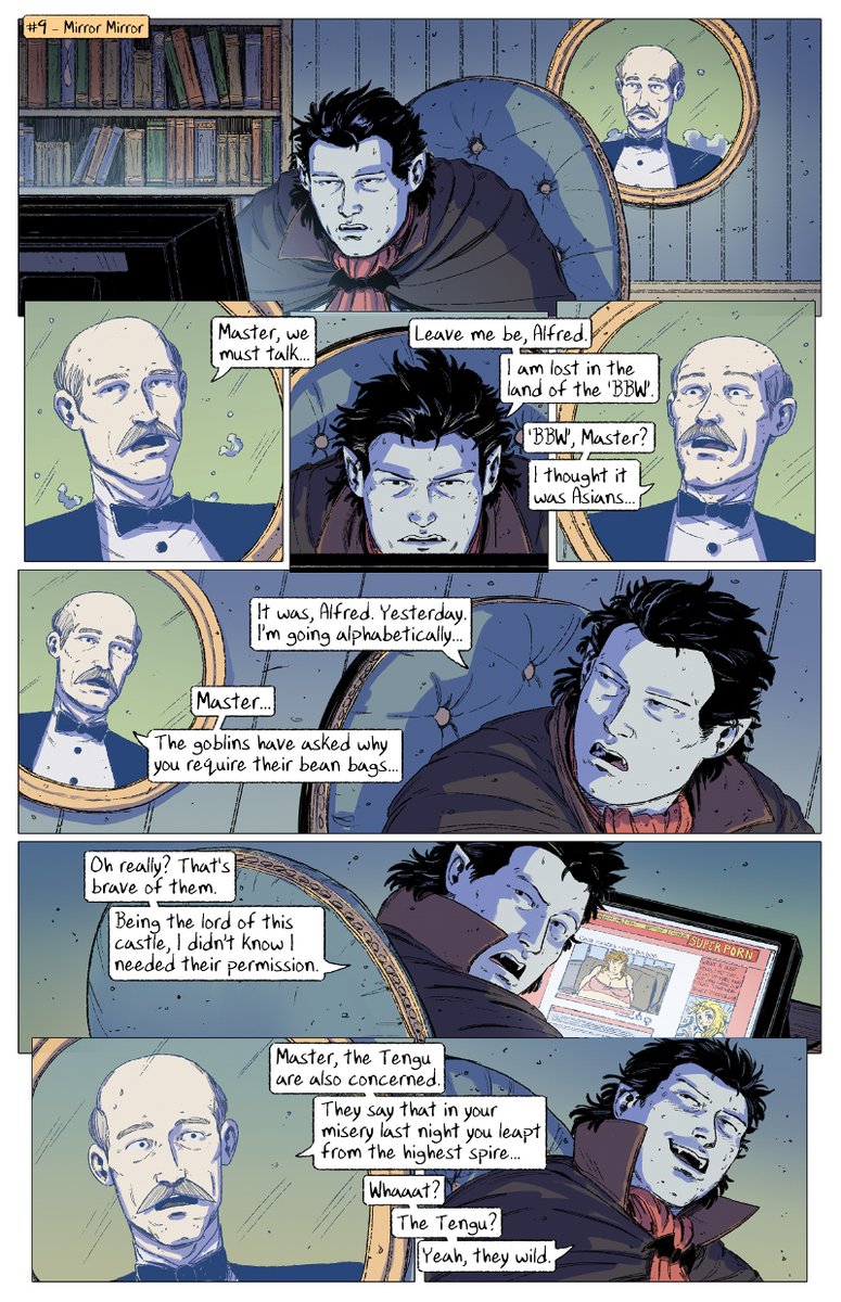 「new Steve Lichman issue is up 」Dave Rapozaの漫画