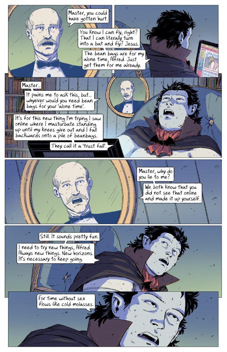 「new Steve Lichman issue is up 」Dave Rapozaの漫画