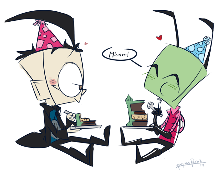 「Dib and Gaz's lives as moths. Old silly doodle comic. #art ...