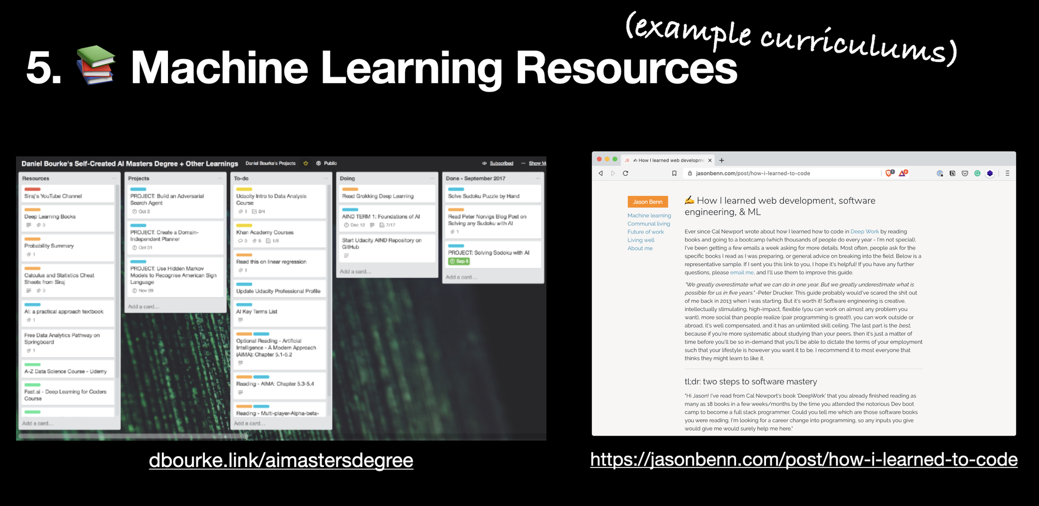 Daniel Bourke on Twitter: "10/ "Has anyone actually learned this stuff themselves?" Yes, I have ...