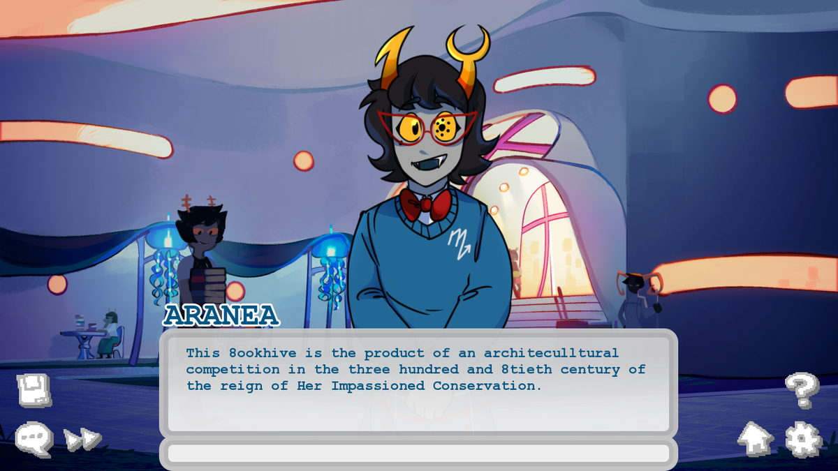 Befriendus - Aranea Reveal & Screenshots! : r/homestuck