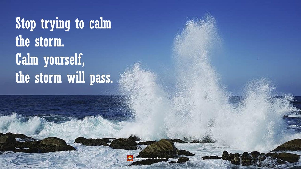 Storm Passing Quotes