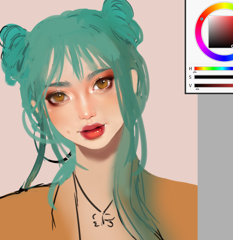 「a warm up that i might finish 」|Osh 🎀 Comms openのイラスト