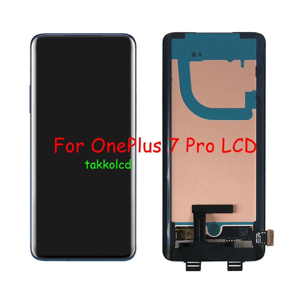 100% ORIGINAL For OnePlus 7 Pro LCD Touch Screen Digitizer Assembly For ...