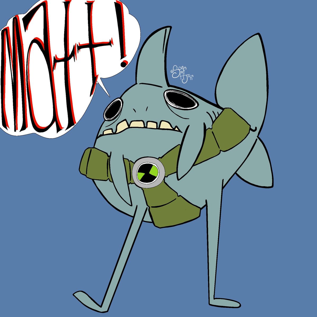 Ben 10 Omniverse Walkatrout