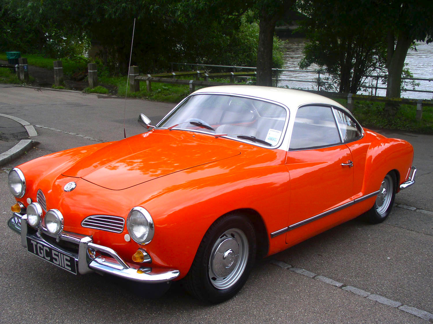 1967 Karmann Ghia Orange