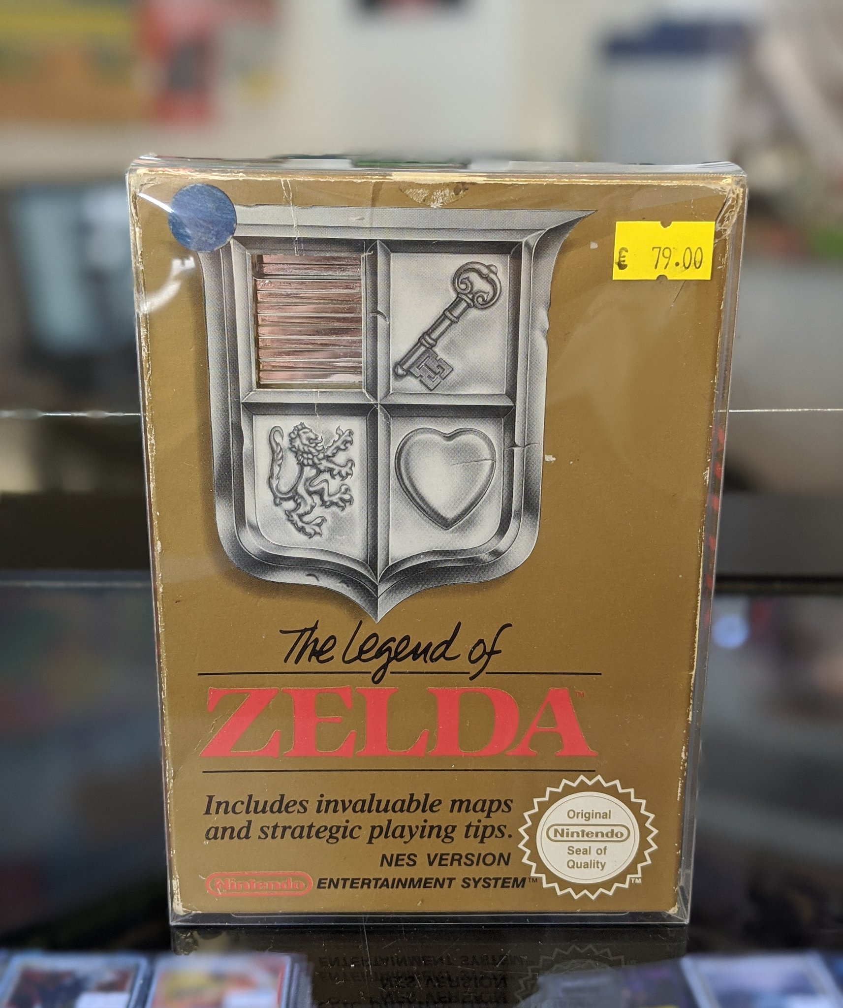 Legend Of Zelda Nes Box