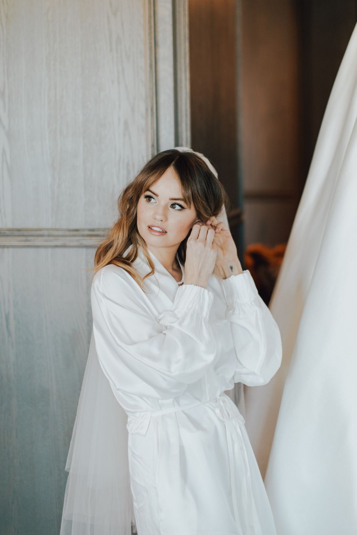 Debby Ryan White Dress