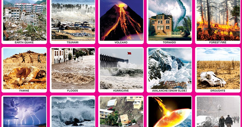 Natural Disasters Collage