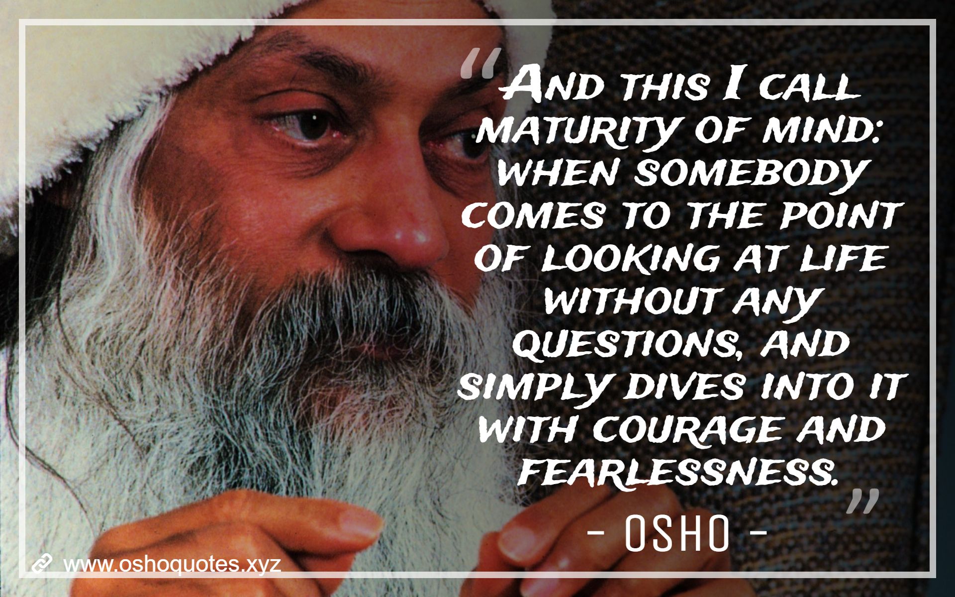 Amazing Osho Quotes Well Said. #osho #quote #flower #love Framed Print