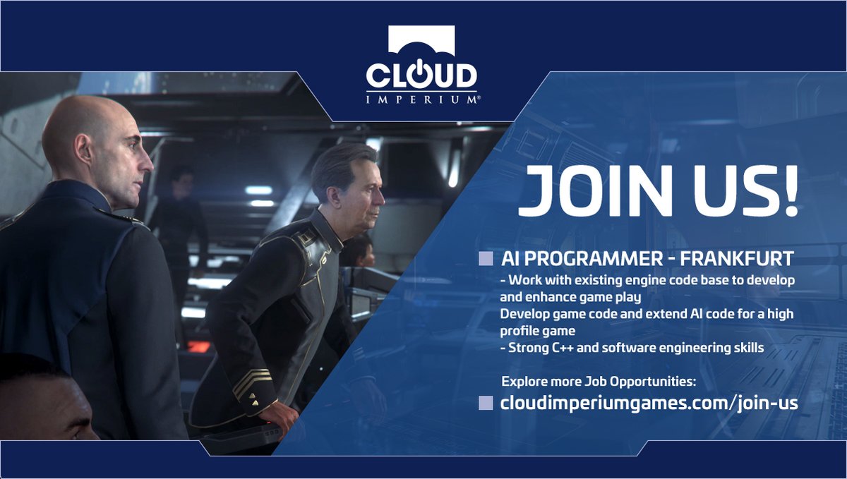 New job listing: AI Programmer for Squadron 42 - likely one of the most ...