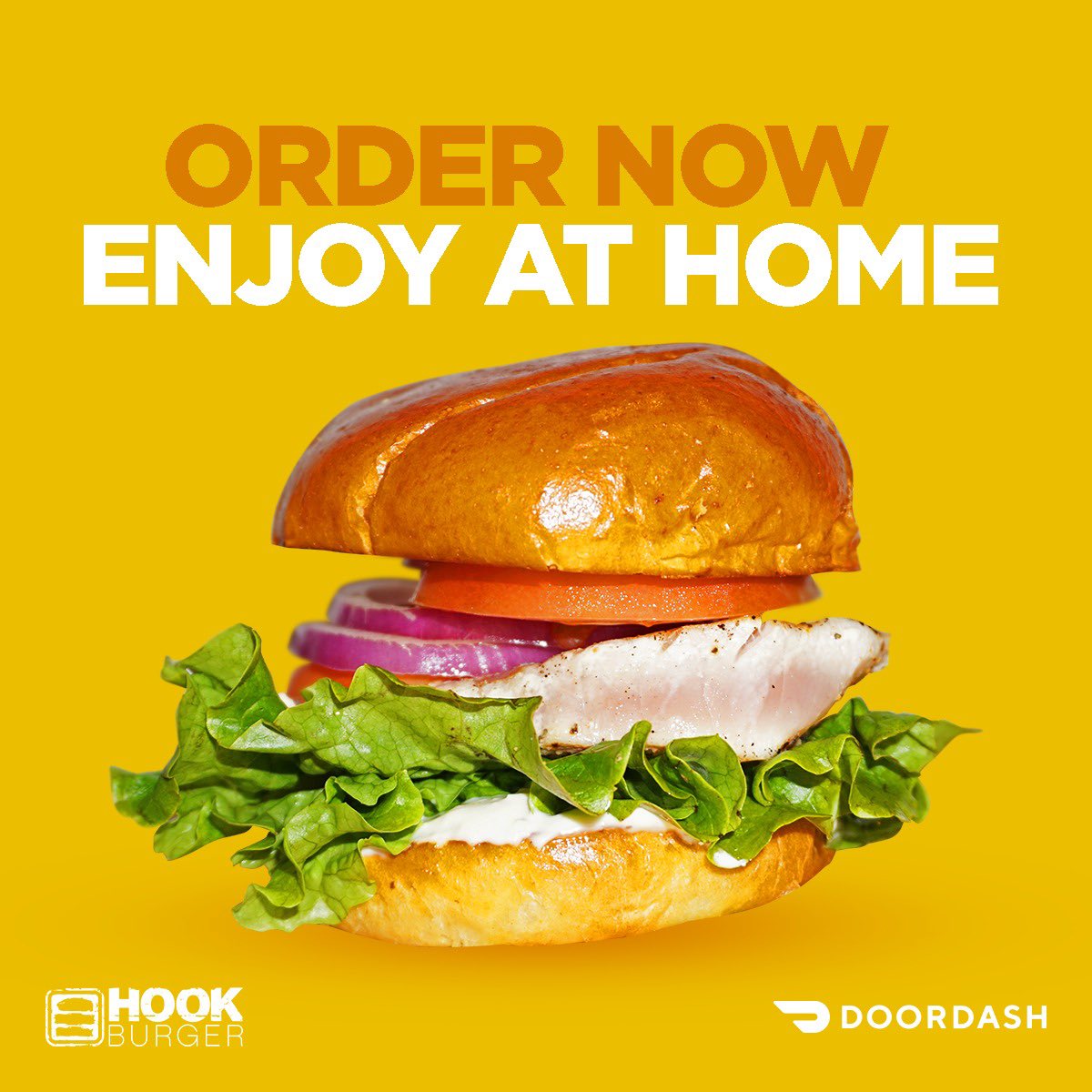 Hook Burger Logo