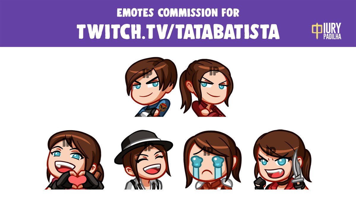 Drawing & Illustration Digital Art & Collectibles Twitch Emotes 3 x ...